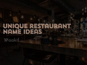 Best Picks 150+ Unique Restaurant Names Ideas List 2025