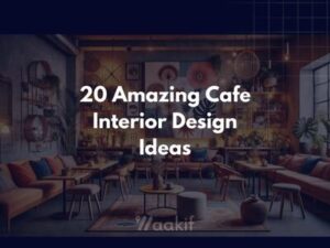 20 Amazing Cafe Interior Design Ideas - Waakif